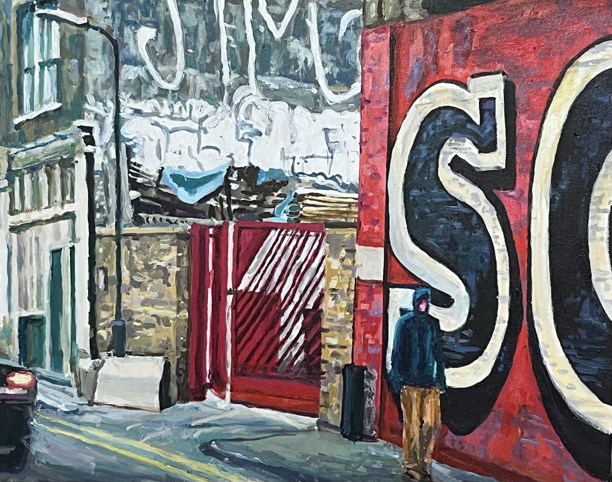 Graffiti and Graphics, ca. 2021 - Janet Rady Fine Art