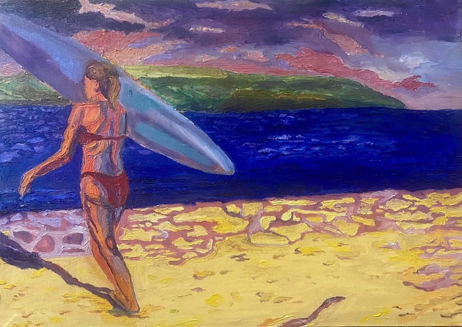 Surfer, 2023 - Janet Rady Fine Art