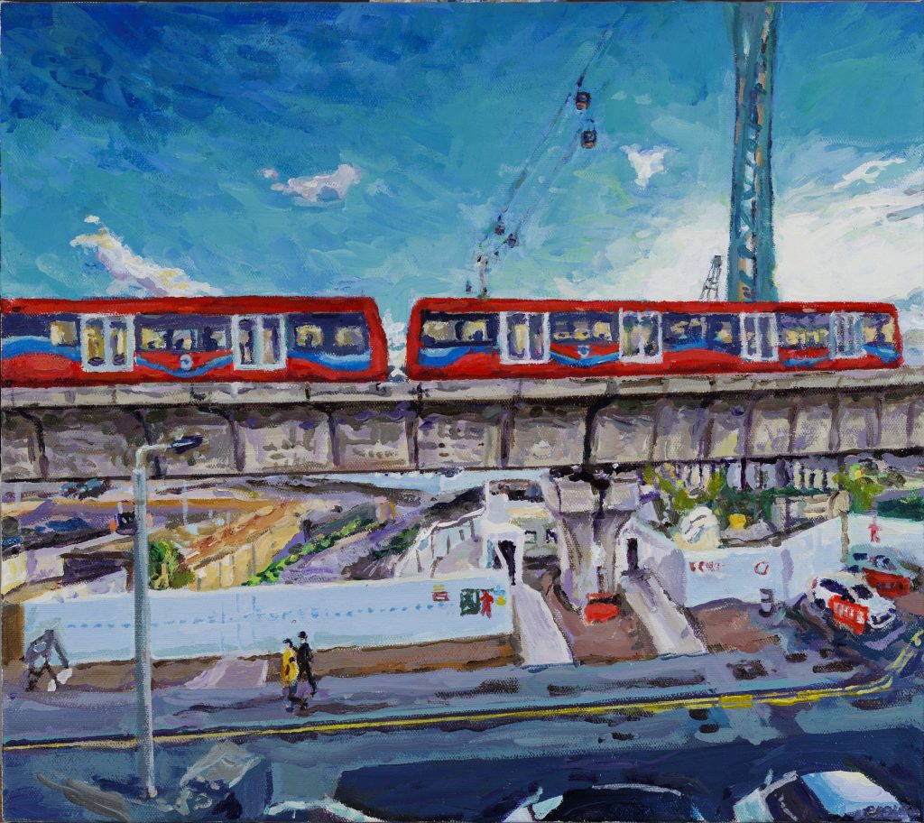 DLR View, 2023 - Janet Rady Fine Art