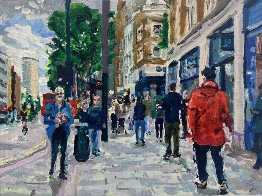 Streetscape, 2023 - Janet Rady Fine Art
